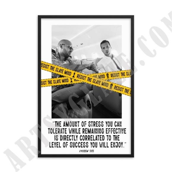 Art | Andrew Tate Tristan Tate Motivational Posters Wall Art Merch ...